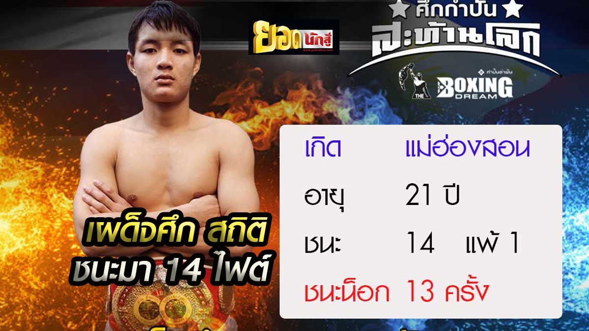 เชียร์ เผด็จศึก ดวลหมัด ทูยูกอน - Yodnaksu